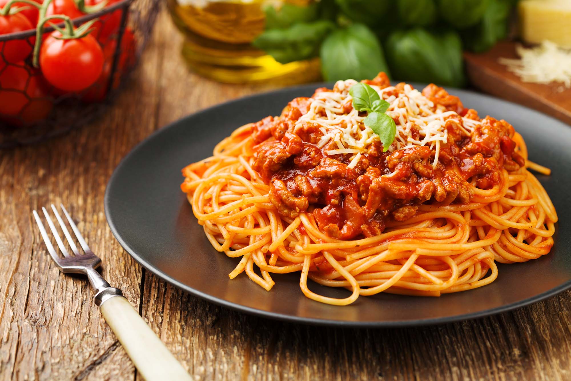 Spaghetti bolognese - Fundo